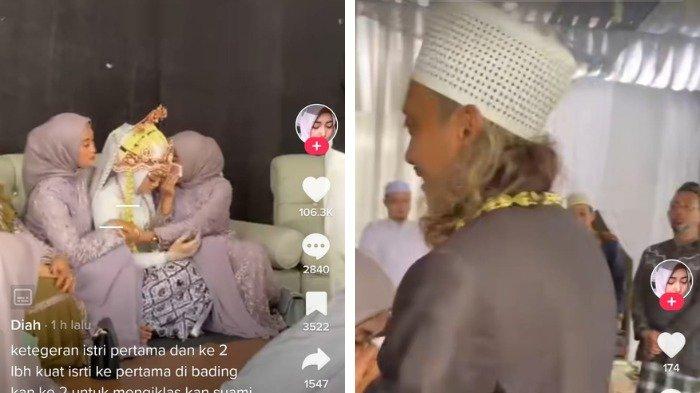 Kisah Poligami Viral di Tiktok, Pria dengan Tiga Istri Duduk Bersama ...