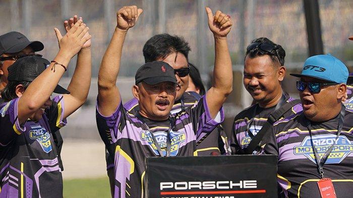 Rio Saputra Juara Final Round Sprint Race Porsche Indonesia di Sirkuit ...