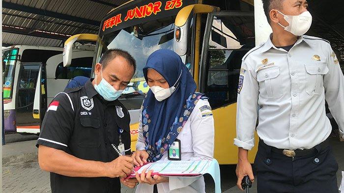 Kemenhub Uji Ram Check Bus Angkutan Mudik Lebaran di Terminal Mandalika ...