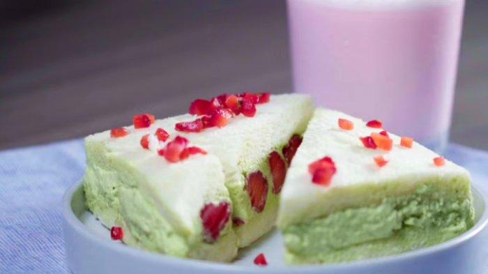 Resep Makanan Sandwich Stroberi Krim Matcha, Ada Rasa Segar dan Cocok ...