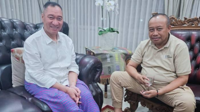 Politisi PAN Syafrudin Temui Lalu Gita Ariadi Jelang Pilgub NTB 2024, Ini Isi Pembahasannya ...