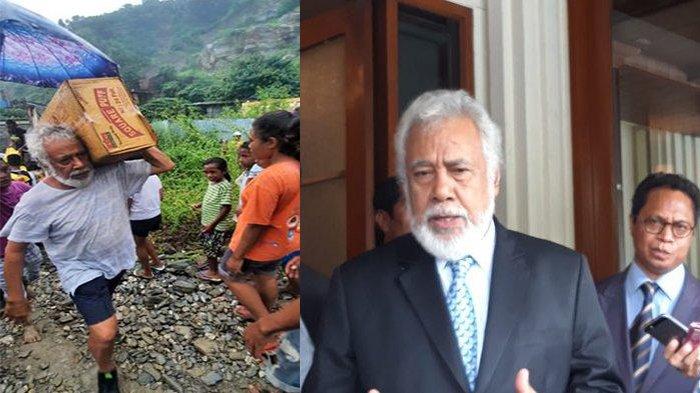 VIRAL Pria Tua Bantu Angkat Kardus Bantu Korban Banjir, Ternyata Sosok ...