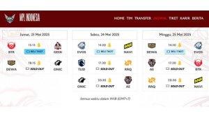 Bagan dan Jadwal Playoff MPL ID S15 2025: Match Para Juara, Derbi STM - Tribunlombok.com