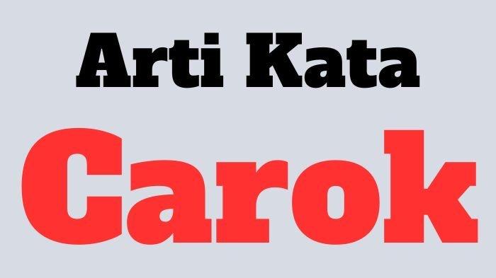 Arti Kata Carok yang Dilakukan Masyarakat Madura, Ngerinya Fakta Hingga ...