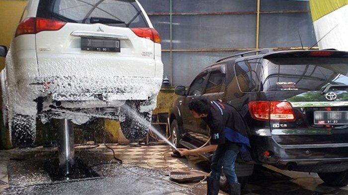 Cuci Mobil Berujung Tekor, Nota Pembayaran Pakai Tulisan Tangan Habis ...