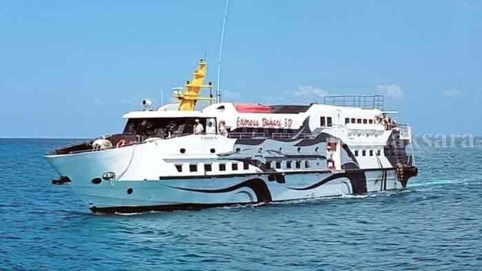 Kapal Express Bahari Uji Coba Pelayaran Rute Sapudi - Jangkar Situbondo ...