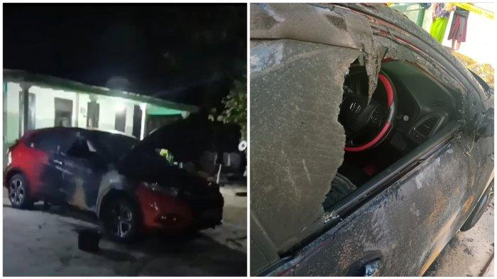 BREAKING NEWS: Mobil HRV di Desa Kombang Talango Sumenep Dibakar Orang ...