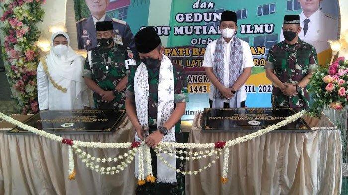 Resmikan Masjid dan SD Islam Terpadu di Bangkalan, Pangdam V Brawijaya ...