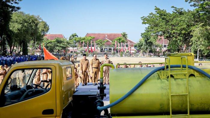 77 Desa di Pamekasan Terdampak Kekeringan, BPBD Kerahkan 8 Mobil Tangki Air Bersih untuk Warga ...