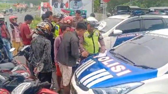 Satlantas Polres Bangkalan Jaring 90 Unit Motor Terobos Jalur Mobil di Jembatan Suramadu ...