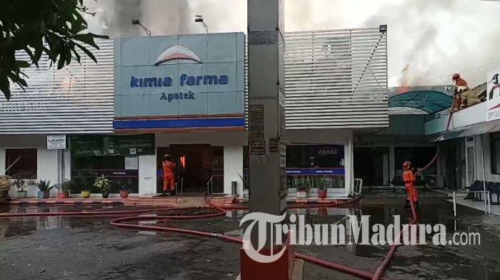 Cerita Saksi Mata Kebakaran Apotek Ternama di Surabaya, Ada Kepulan Asap Jadi Kobaran Api ...