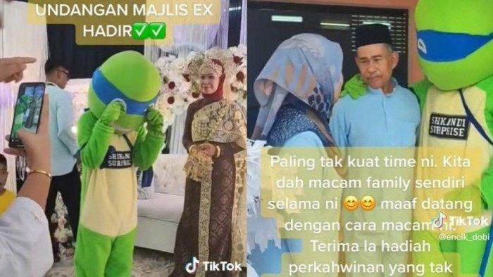 Hadiri Pernikahan Mantan Pakai Kostum Kura-kura, Pria Ini Viral di ...