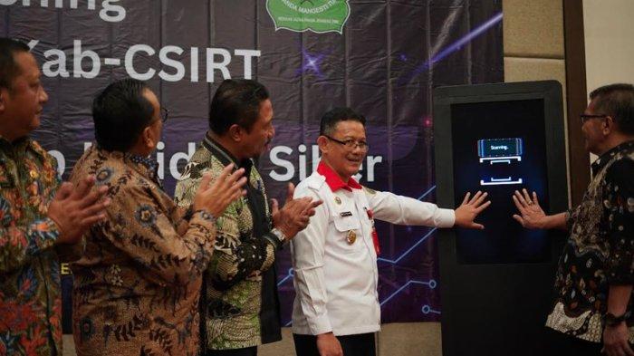 Diskominfo Pamekasan Launching PamekasanKab-CSIRT, Upaya Perketat Keamanan Siber - Tribunmadura.com