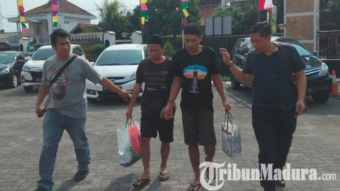Serba Hitam, Begini Penampilan Terbaru Dua Tersangka Pembunuh Budi ...