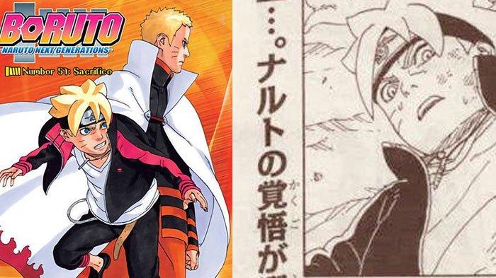 SENGIT, Boruto Chapter 53 Pertarungan Naruto dengan Otsutsuki ...