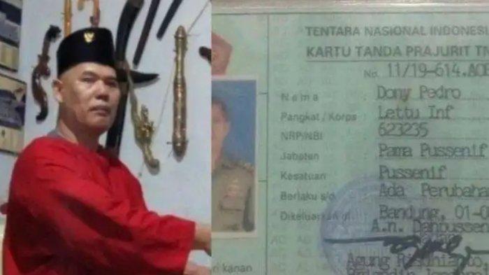 Berpangkal Letnan Satu Infanteri, Dony Pedro, Raja Diraja King Of The ...