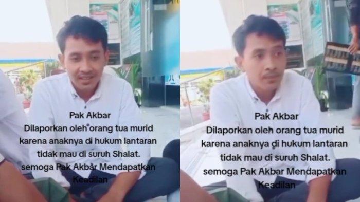 Pengakuan Pak Akbar yang Hukum Siswa sampai Dipolisikan, Ditantang ...
