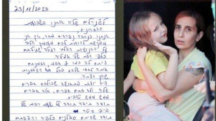 ‘Bagai Ratu’, Ibu di Israel Berterima Kasih ke Hamas, Rawat Anaknya ... ‘Bagai Ratu’, Ibu di Israel Berterima Kasih ke Hamas, Rawat Anaknya ...