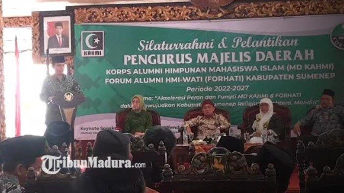 Pengurus KAHMI dan FORHATI Sumenep Periode 2022 - 2027 Resmi Dilantik, Akis Jazuli Komitmen Ini ...