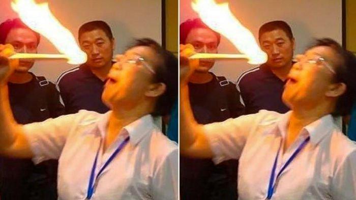 Viral Ritual Makan Api Sebelum Mulai Kerja, Karyawan Mengeluh Aturan ...