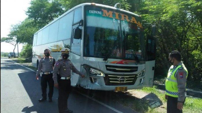 Kronologi Kecelakaan Maut di Jalur Surabaya-Madiun KM 141-142, Ayah dan Anak Tewas Ditabrak Bus ...