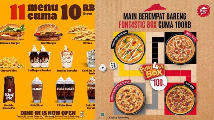 Promo Burger King, McD, hingga Promo Pizza Hut Hari ini, Fanta McFloat ...