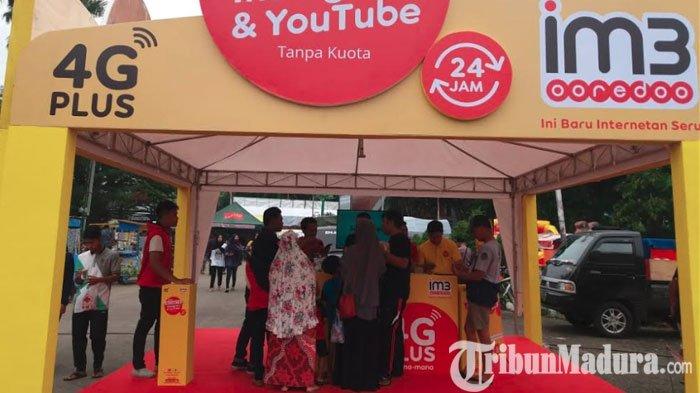 IM3 Ooredoo Ajak Pengunjung Car Free Day di Monumen Arek Lancor ...