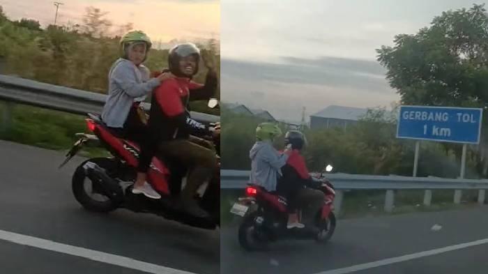 Viral Video Pemotor Masuk Tol Kebomas Gresik, Diduga Nyasar karena Nyasar Google Maps ...