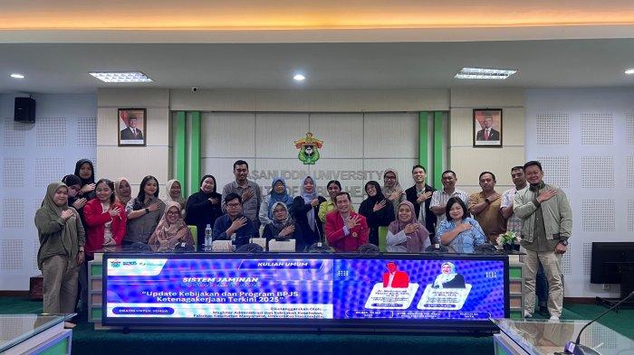 Prodi AKK Unhas Bekali Mahasiswa Soal BPJS Ketenagakerjaan - Tribun-timur.com