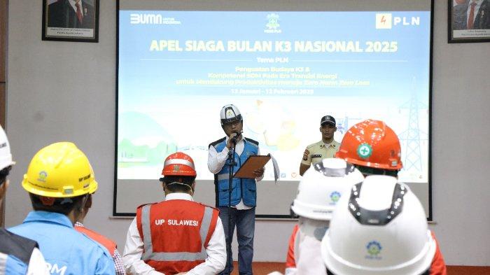 Perkuat Budaya K3 Menuju Zero Harm Zero Loss, PLN UIP Sulawesi Gelar Apel Bulan K3 Nasional 2025 ...