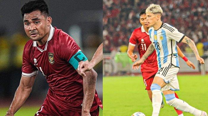 Hasil Akhir Timnas Indonesia vs Argentina 0-2 : Asnawi Mangkualam 'Kantongi' Alejandro Garnacho ...