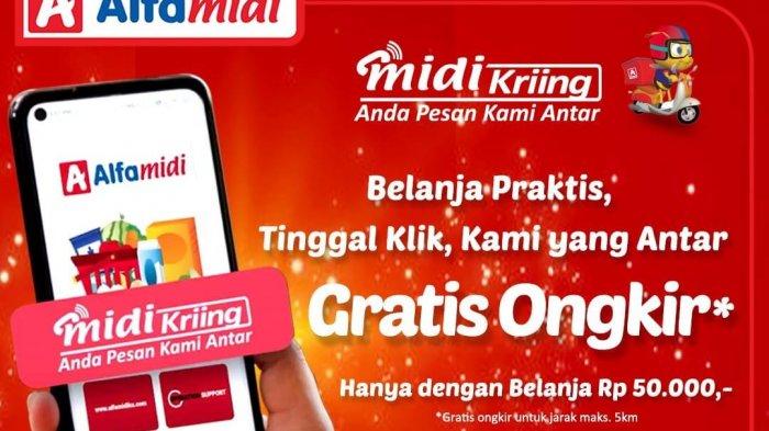 Makin Mudah Belanja via Aplikasi Midi Kriing, Gratis Ongkir - Tribun ...