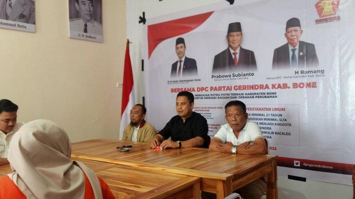 Andi Iwan Aras Beri PR Gerindra Bone 10 Kursi DPRD pada Pemilu 2024 - Tribun-timur.com
