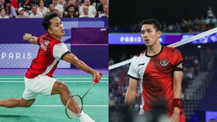 Anthony Ginting - Jonatan Christie Gagal Total di Olimpiade Paris 2024, Penantian 24 Tahun ...