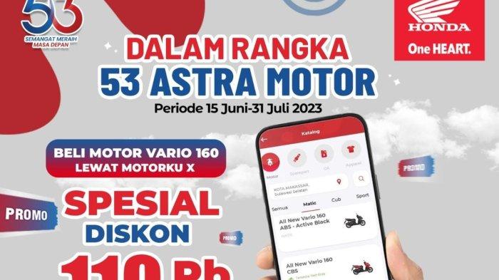 Astra Motor Beri Diskon Pembelian Motor, Servis Hingga Sparepart ...