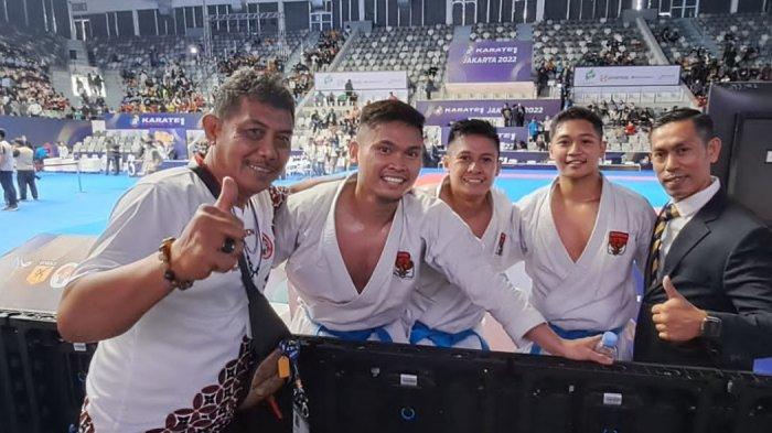 Atlet Pelatnas Karate Sulsel Sumbang Medali Emas Bagi Indonesia di Kejuaraan Dunia WFK Series A ...