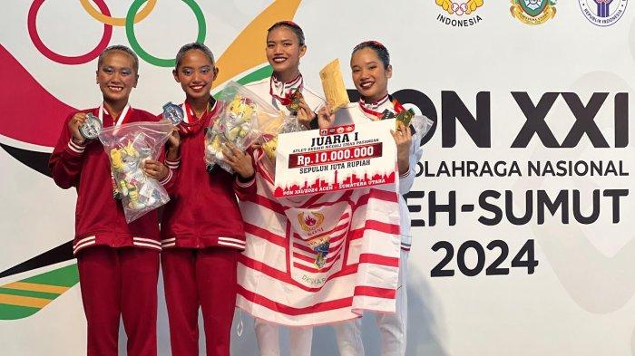 Renang Artistik Sumbang 2 Medali Perak di PON 2024 - Tribun-timur.com