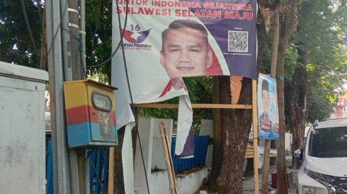 Baliho Parpol Rusak Marak di Makassar, Perindo Minta Polisi Segera Usut ... Baliho Parpol Rusak Marak di Makassar, Perindo Minta Polisi Segera Usut ...