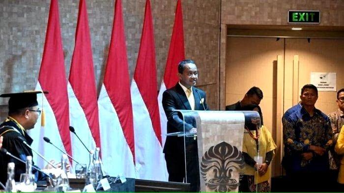 Gegera Bahlil, UI Tunda Terima Mahasiswa Baru S3 - Tribun-timur.com