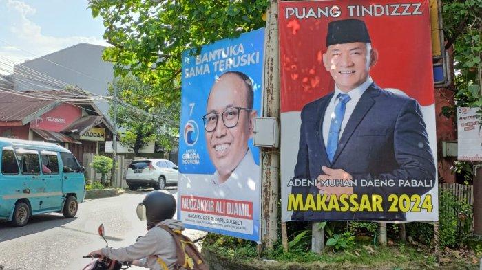 Sosok Jenderal Mulai Tebar Baliho Politik di Makassar, Calon Lawan ...