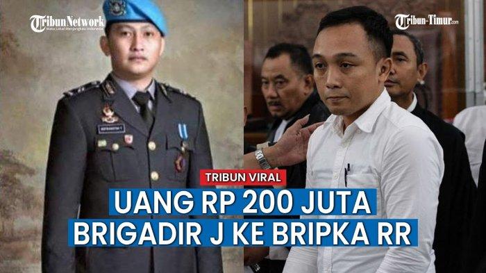 Alasan Bripka RR Gunakan Uang Rp 200 Juta Milik Brigadir J - Halaman 2 - Tribun-timur.com