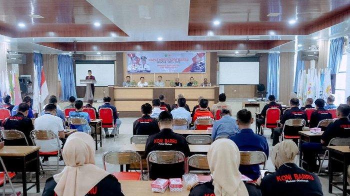 Buka Raker KONI, Suardi Saleh Minta Target Atlet di Porprov 2022 Sinjai-Bulukumba - Tribun-timur.com