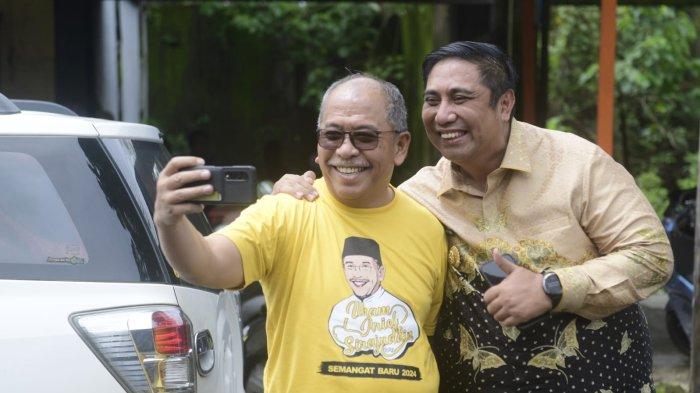 Senangnya IAS Tak Sengaja Bertemu Chaidir Syam Saat Hendak Ngopi - Tribun-timur.com