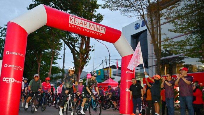 Ratusan Peserta Tuntaskan 50 KM dalam CIMB Niaga Fun Ride Makassar ...