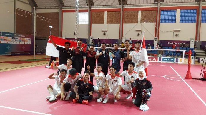4 Atlet Sepak Takraw Sulsel Bawa Indonesia Raih Emas di SEA Games 2023 Kamboja - Tribun-timur.com