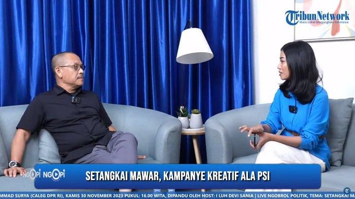 Setangkai Mawar, Kampanye Kreatif ala PSI : Santai-santai Saja Tapi Mudah Diingat - Tribun-timur.com