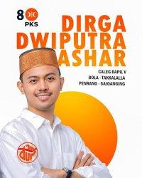Dirga Dwi Putra Ashar Caleg Muda PKS Raih Suara Tertinggi di Dapil V DPRD Wajo, Tembus 4.000 ...
