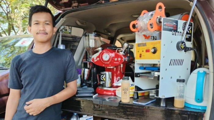 Jual Minuman Kopi Kekinian Selama Porprov, Dani Saputra Raup Untung Dua Kali Lipat - Tribun ...