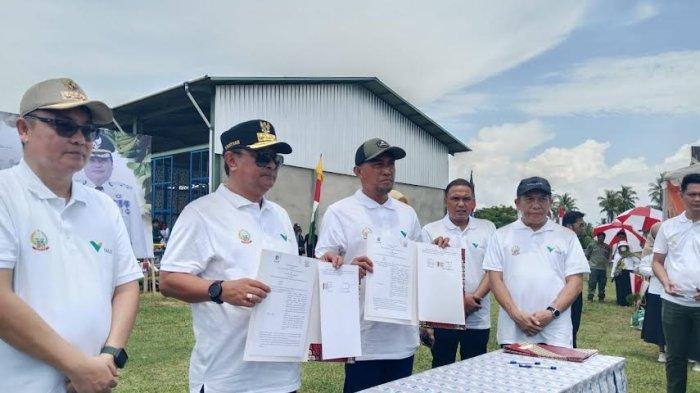 PT CLM Sumbang 1.000 Bibit Pohon - Tribun-timur.com