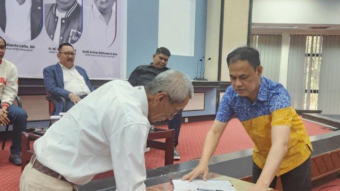 Puslit Opini Publik LPPM Unhas-Tribun Timur MoU Kerja Sama Sambut ...